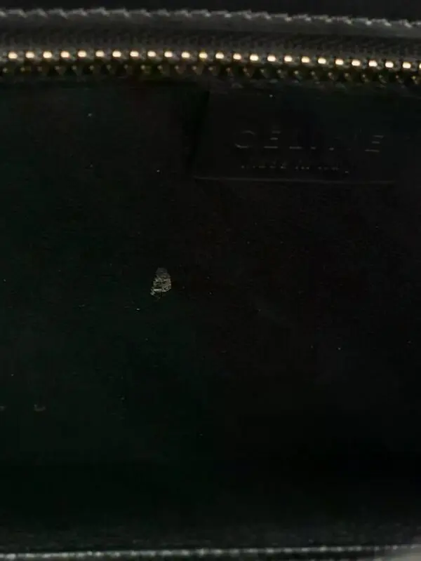 Celine Leather Tote Bag - Black