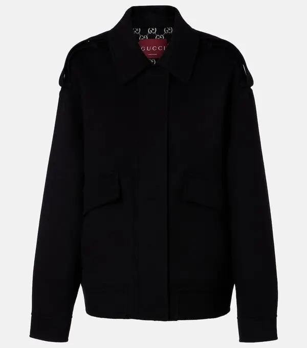 Gucci Wool Bomber Jacket