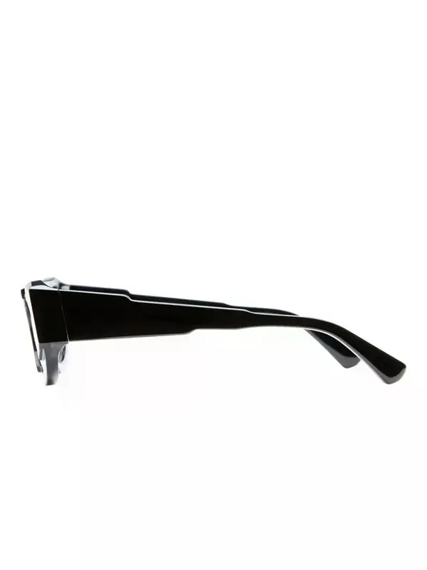 KUBORAUM Geometric-frame Glasses - Black