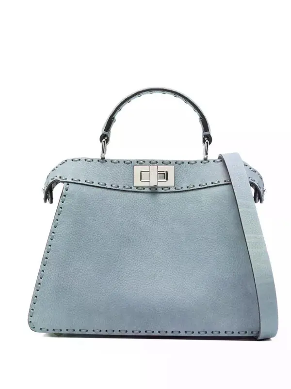 Fendi Small Peekaboo Iseeu Tote Bag - Blue