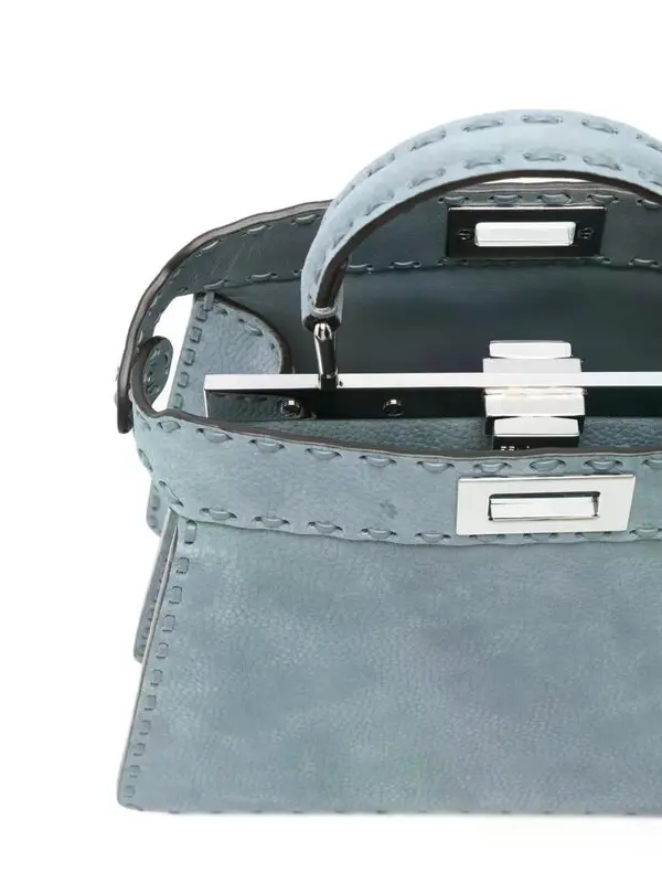 Fendi Small Peekaboo Iseeu Tote Bag - Blue
