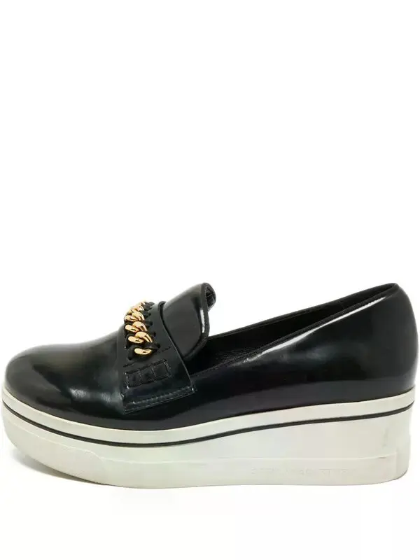 Stella McCartney Chain Platform Sneakers - Black