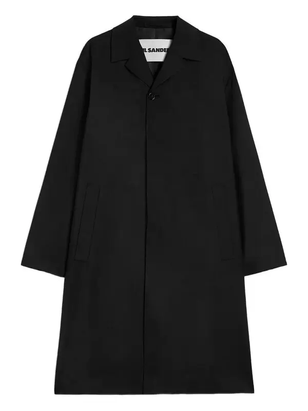 JIL SANDER Button-up Wool Coat