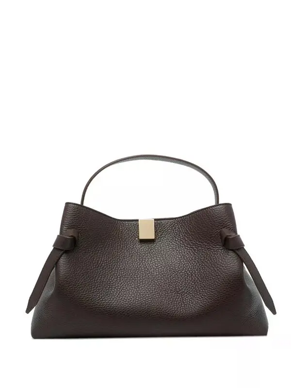 Yuzefi Gyoza Leather Tote Bag - Brown
