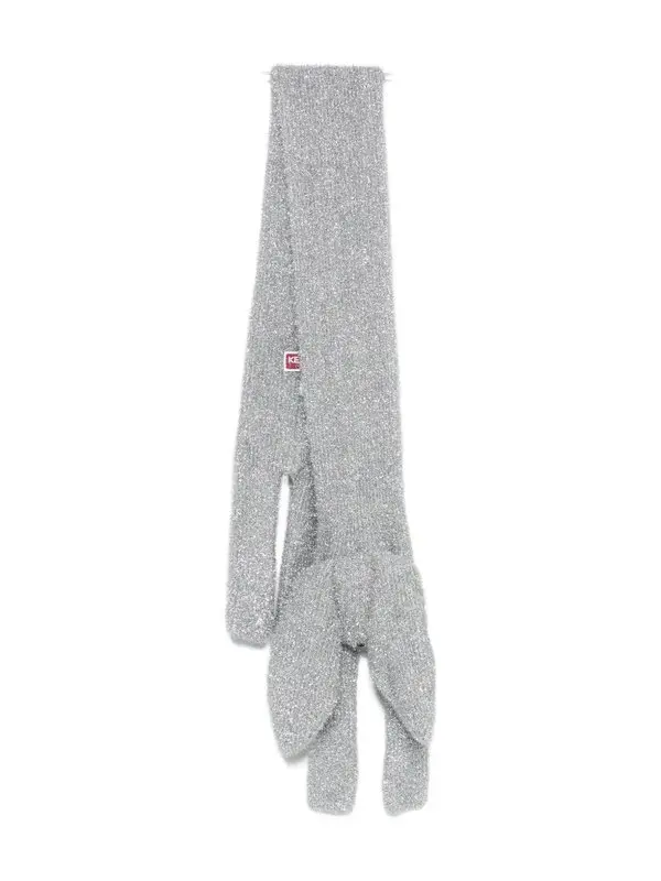 Kenzo Rabbit Scarf - Silver