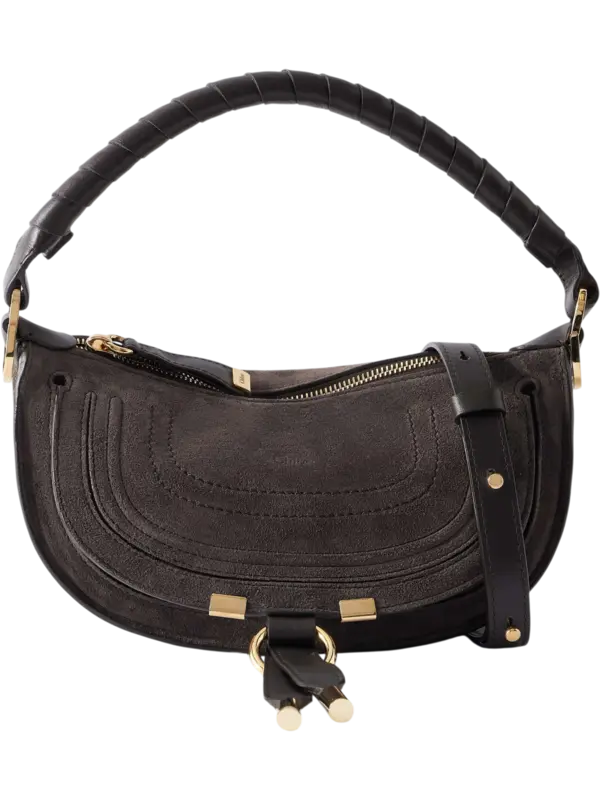 Chloé Marcie Shoulder Bag - Brown