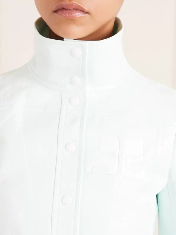 COURREGES Reedition Cropped Jacket - Green