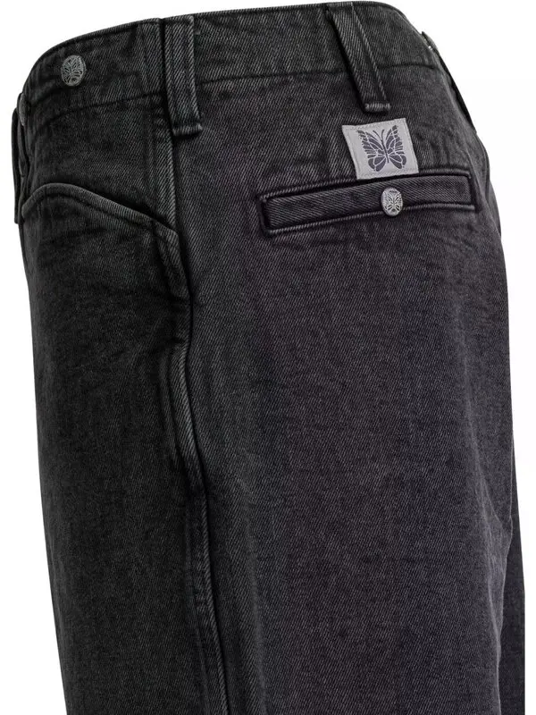 Needles Button Patch Jeans