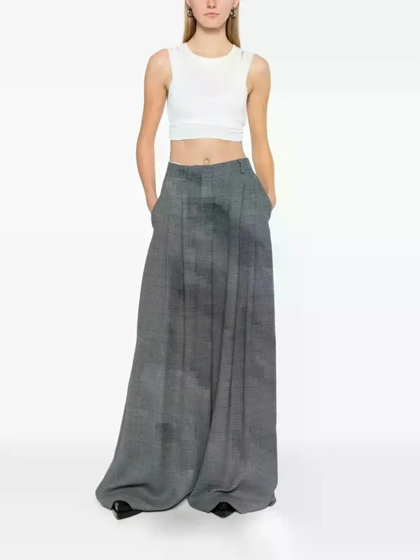 Off-White 2013 Check-pattern Trousers