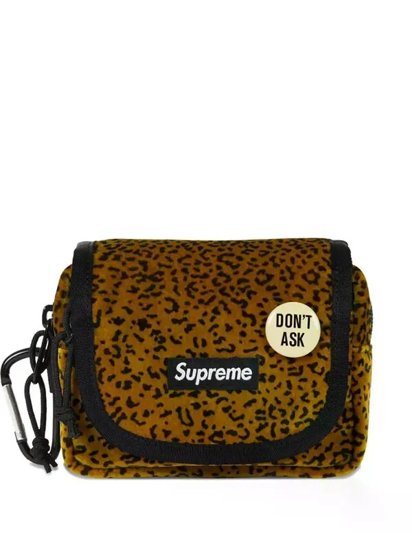 Supreme Leopard Print Belt Bag