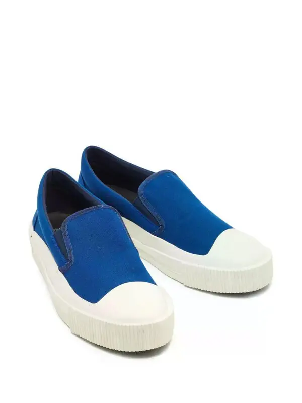 Moncler Canvas Slip-on Sneakers