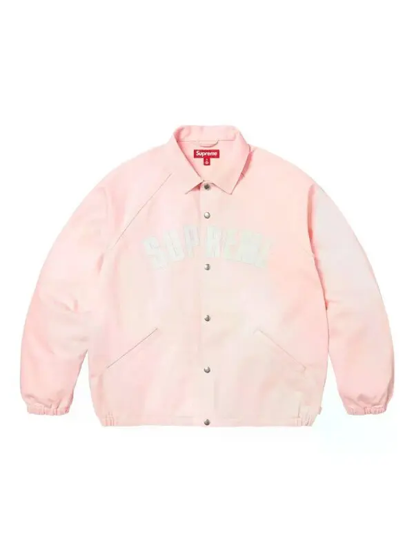 Supreme Button-fastening Jacket - Pink