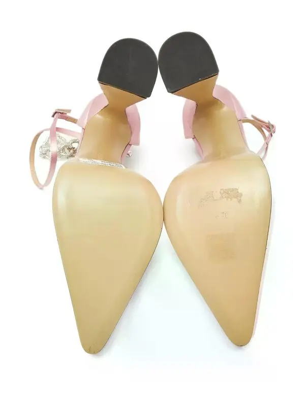 Mach & Mach Crystal-embellished Platform Pumps