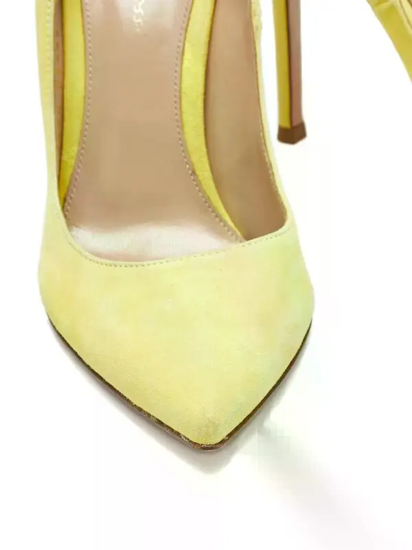 GIANVITO ROSSI Suede Heel Pumps