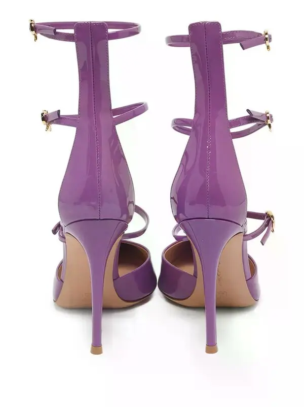 GIANVITO ROSSI Strappy Pointed-toe Pumps