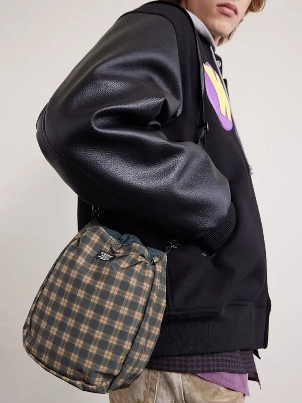 WTAPS Checked Shell Messenger Bag