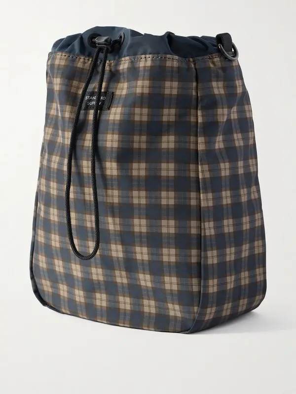 WTAPS Checked Shell Messenger Bag