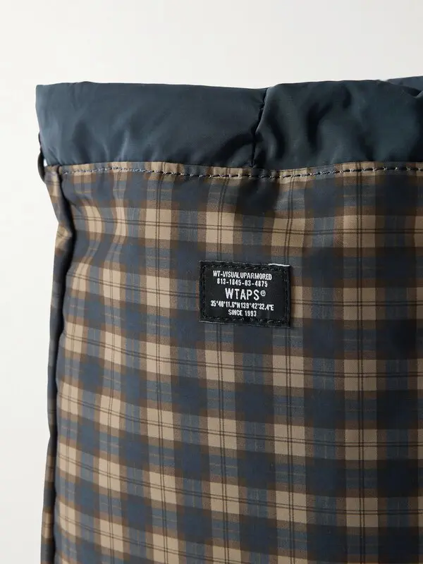 WTAPS Checked Shell Messenger Bag