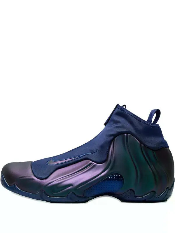 Nike Air Flightposite Hi-top Trainers - Blue