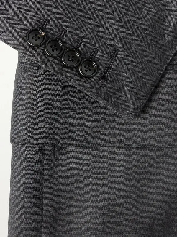 TOM FORD Shelton Wool And Silk-blend Suit Jacket