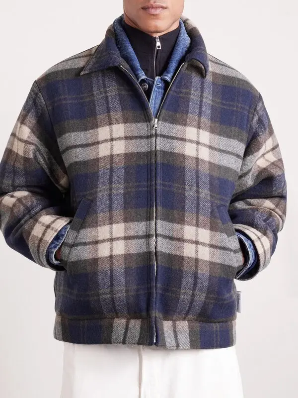 WTAPS Wrecker Padded Checked Jacket