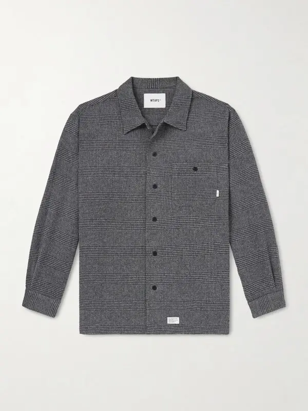 WTAPS Crumb Houndstooth Flannel Shirt