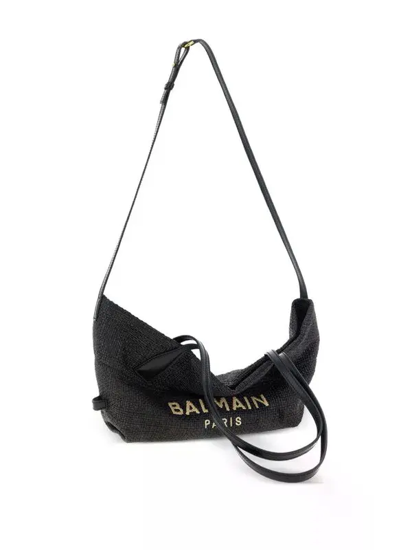 Balmain Tote Raffia Bag
