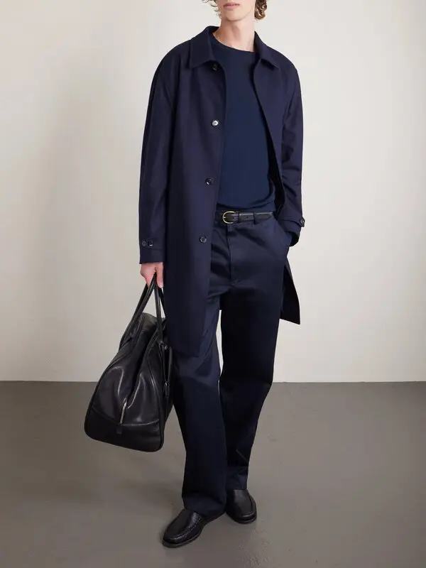 TOM FORD Wool Crew Neck Sweater - Blue