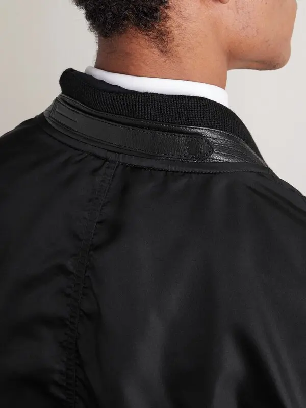 TOM FORD Bomber Jacket - Black