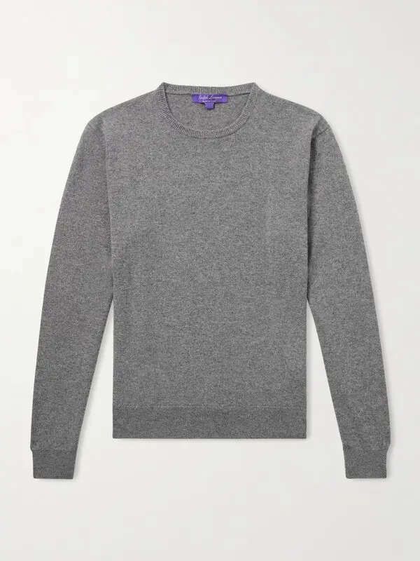 Ralph Lauren Purple Label Cashmere Sweater - Gray