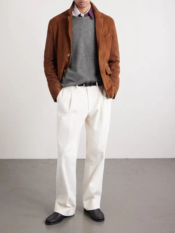 Ralph Lauren Purple Label Cashmere Sweater - Gray
