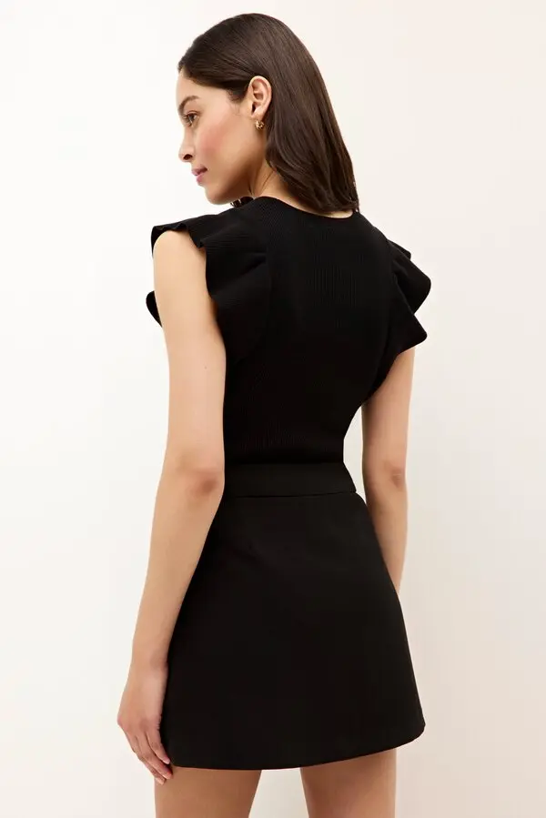 MARIE OLIVER Mia Skort - Black