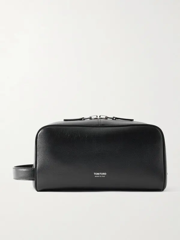 TOM FORD Leather Pouch - Black