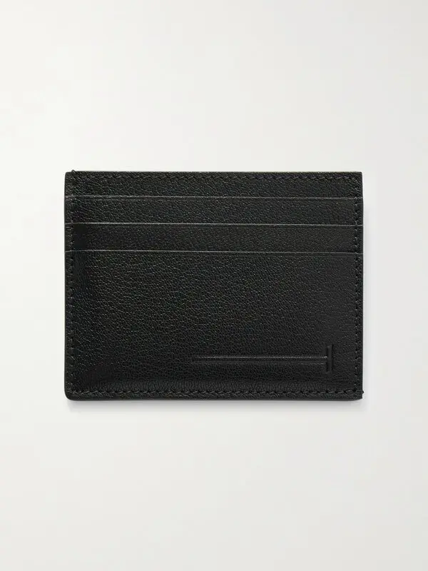 TOM FORD Pebble-grain Leather Cardholder