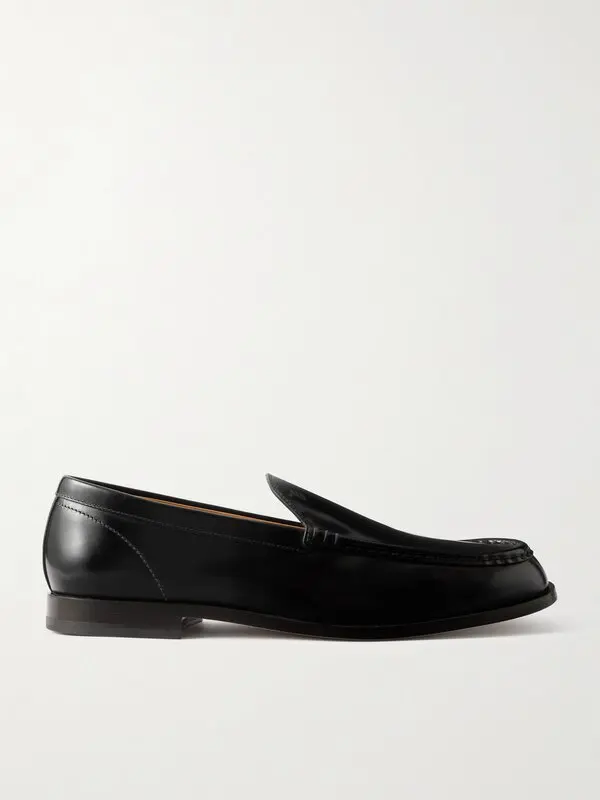 TOD'S Logo-debossed Leather Loafers