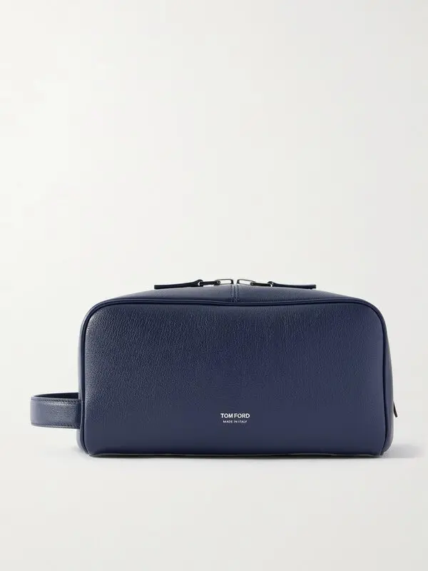 TOM FORD Leather Pouch - Blue