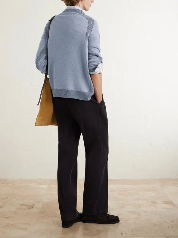 Paul Smith Ribbed Wool Sweater - Black