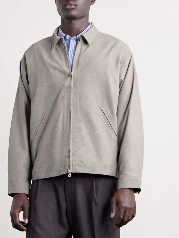 Nn07 Petrus 10005 Woven Jacket - Gray