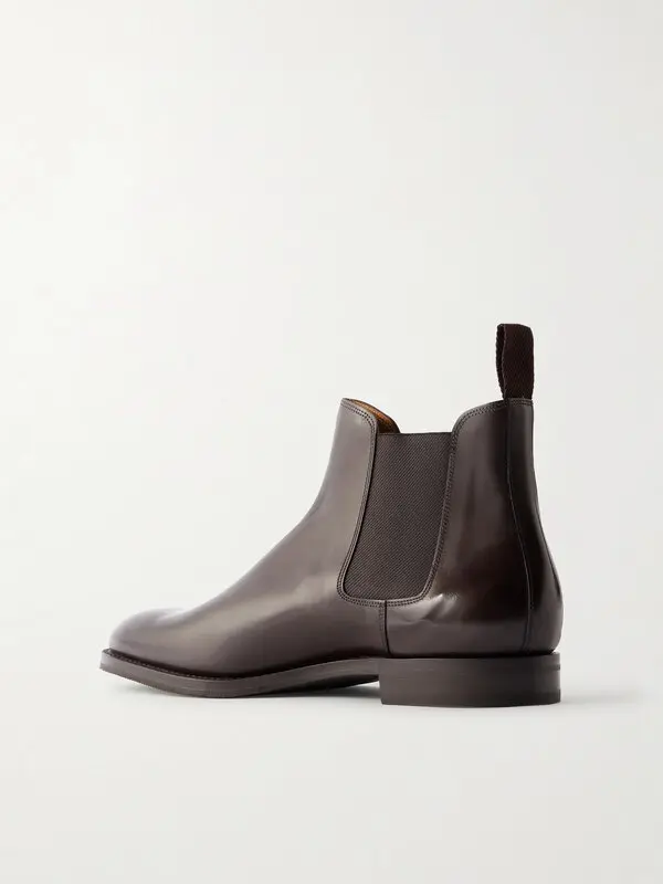John Lobb Lawry Leather Chelsea Boots - Brown