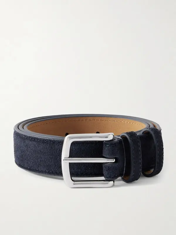 George Cleverley 3cm Suede Belt