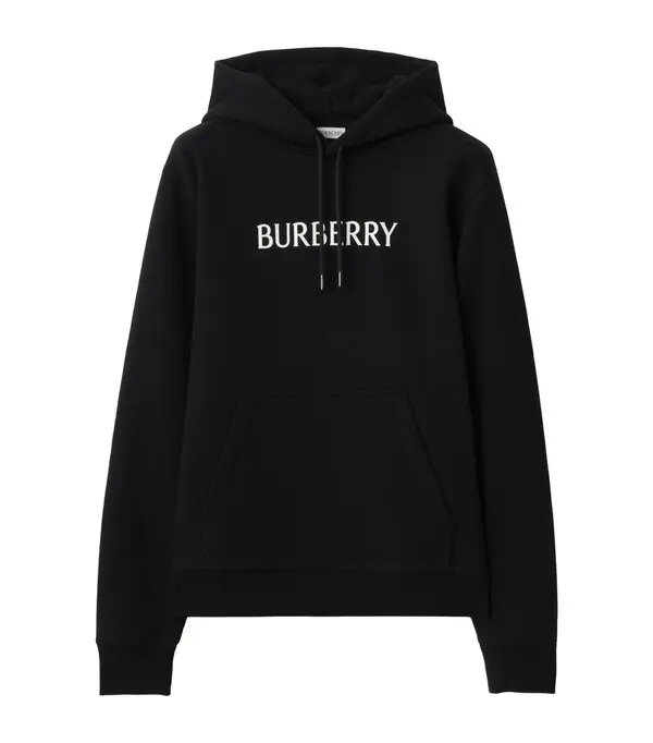 Burberry Cotton Logo Slim Hoodie