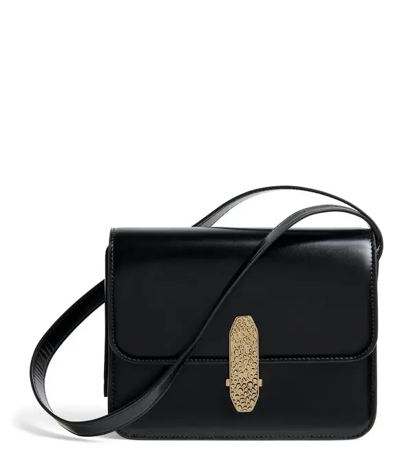 Brioni Leather Flap Cross-body Bag