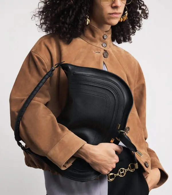 Chloé Calfskin Marcie Shoulder Bag