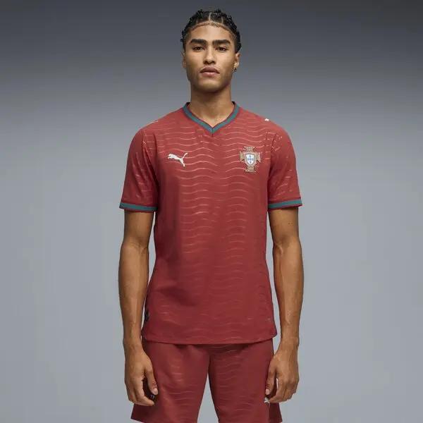 PUMA Portugal Authentic Home Soccer Jersey