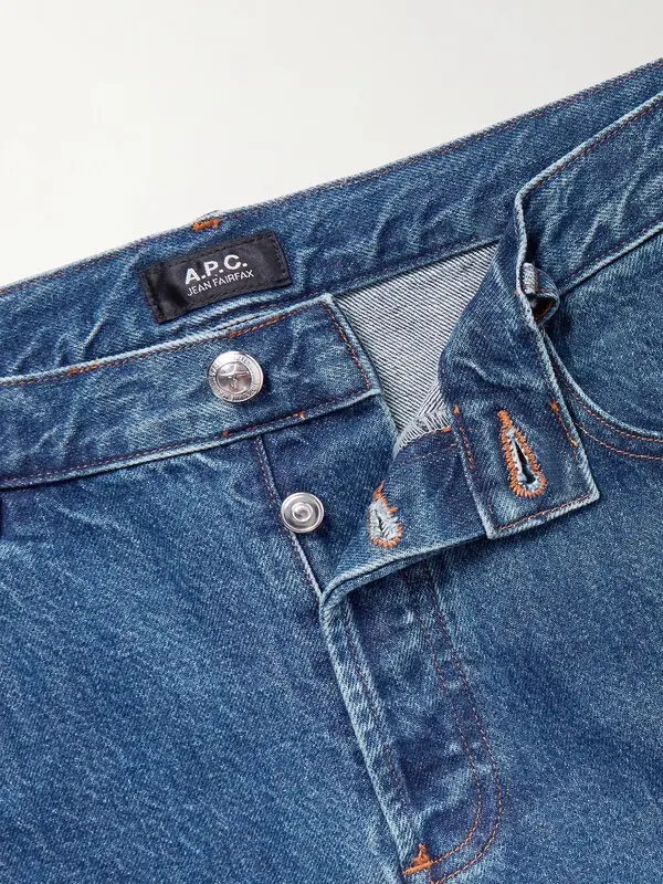 A.p.c. Fairfax Wide-leg Jeans - Blue