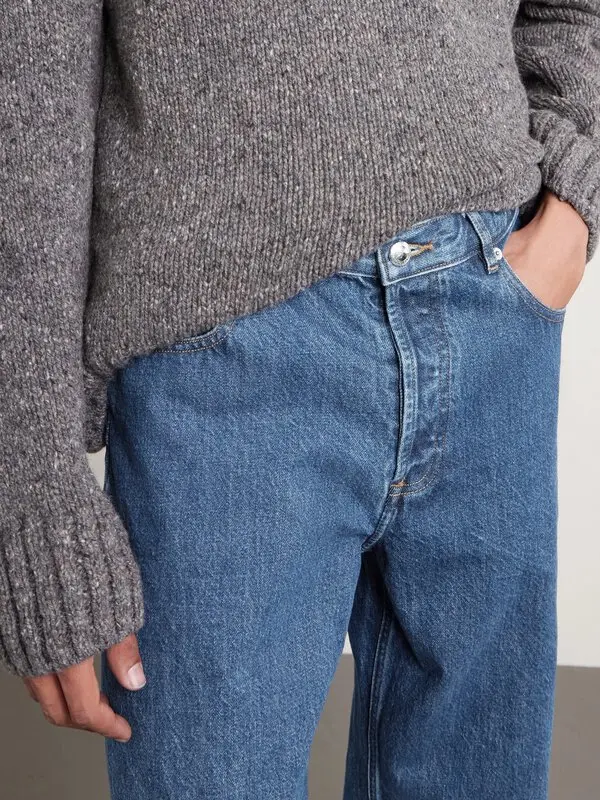 A.p.c. Fairfax Wide-leg Jeans - Blue