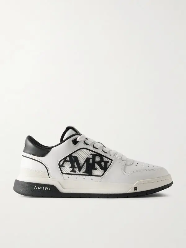 Amiri Classic Low Perforated Leather Sneakers