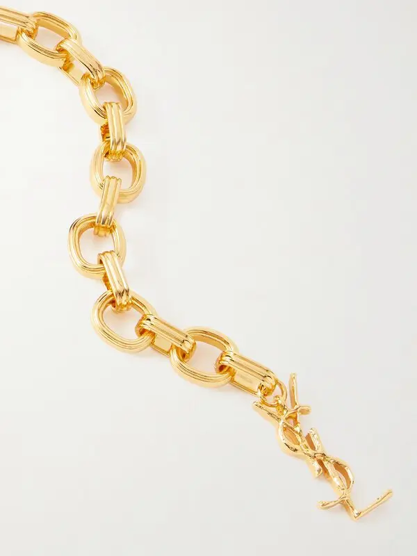 Saint Laurent Tone Chain Belt