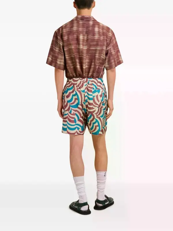 Marni Logo Swim Shorts