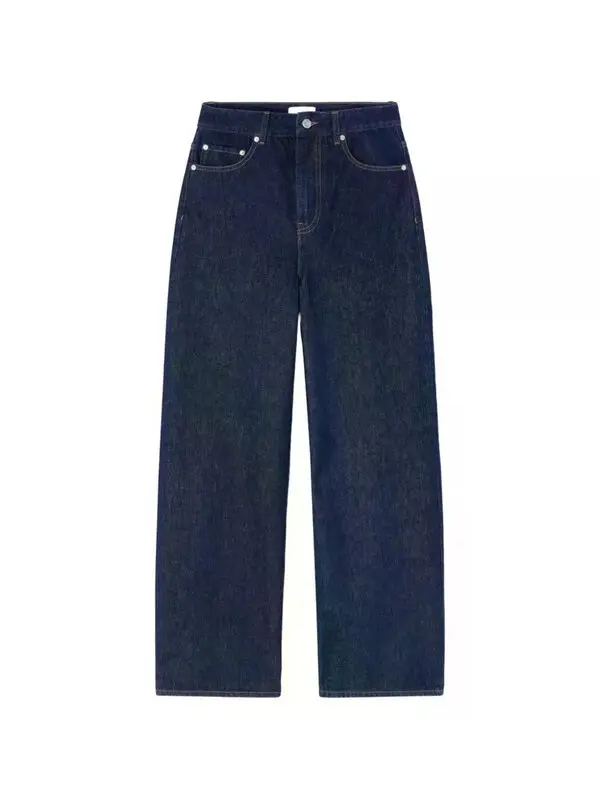 GANNI Lari Jeans In Dark Rinse Denim